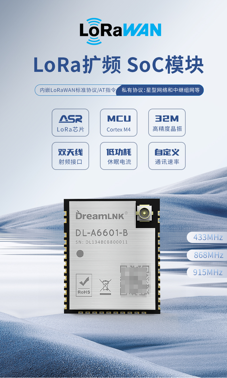 优质LoRaWAN模块搭配LoRa中继组网，采用asr6601芯片，满足多样需求 - 深圳市骏晔科技有限公司官方网站 - IoT物联网射频核心部件提供商